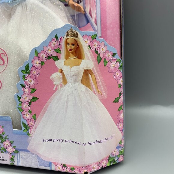 Mattel | Toys | New Barbie Princess Bride Doll 200 Mattel With White ...
